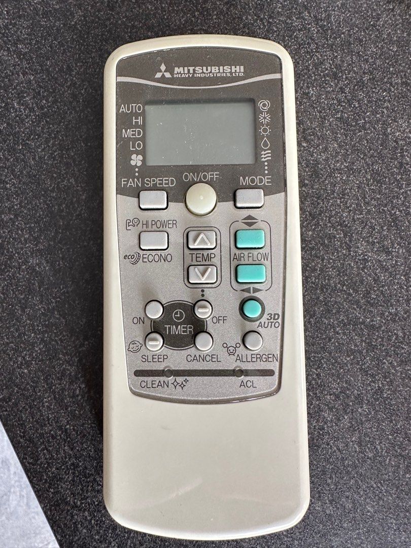 Mitsubishi Heavy Industries Aircon Controller, TV & Home Appliances ...