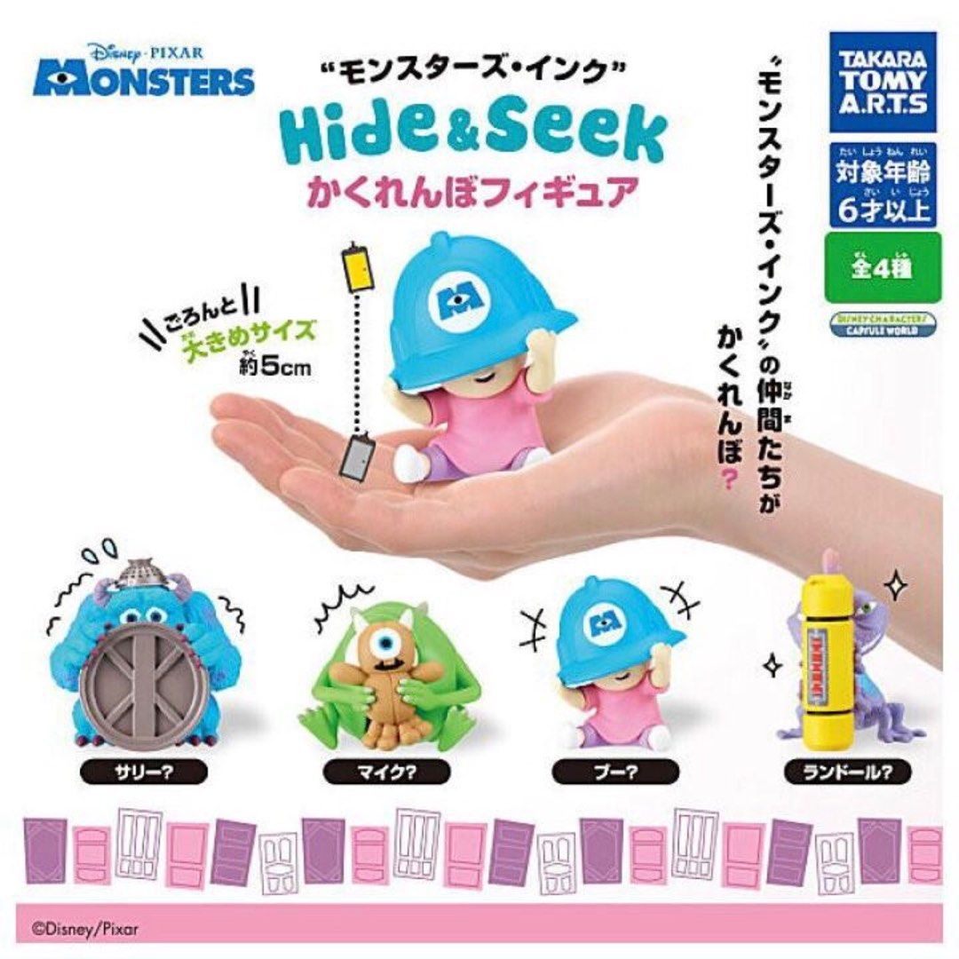 Monsters, Inc. Hide & Seek figure Capsule Toy, Hobbies & Toys, Toys ...