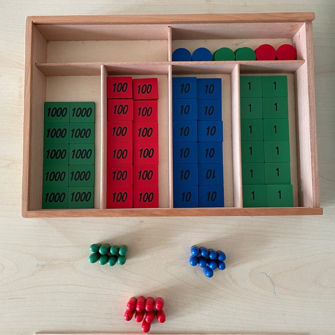 Montessori Stamp Game, Hobbies & Toys, Toys & Games on Carousell