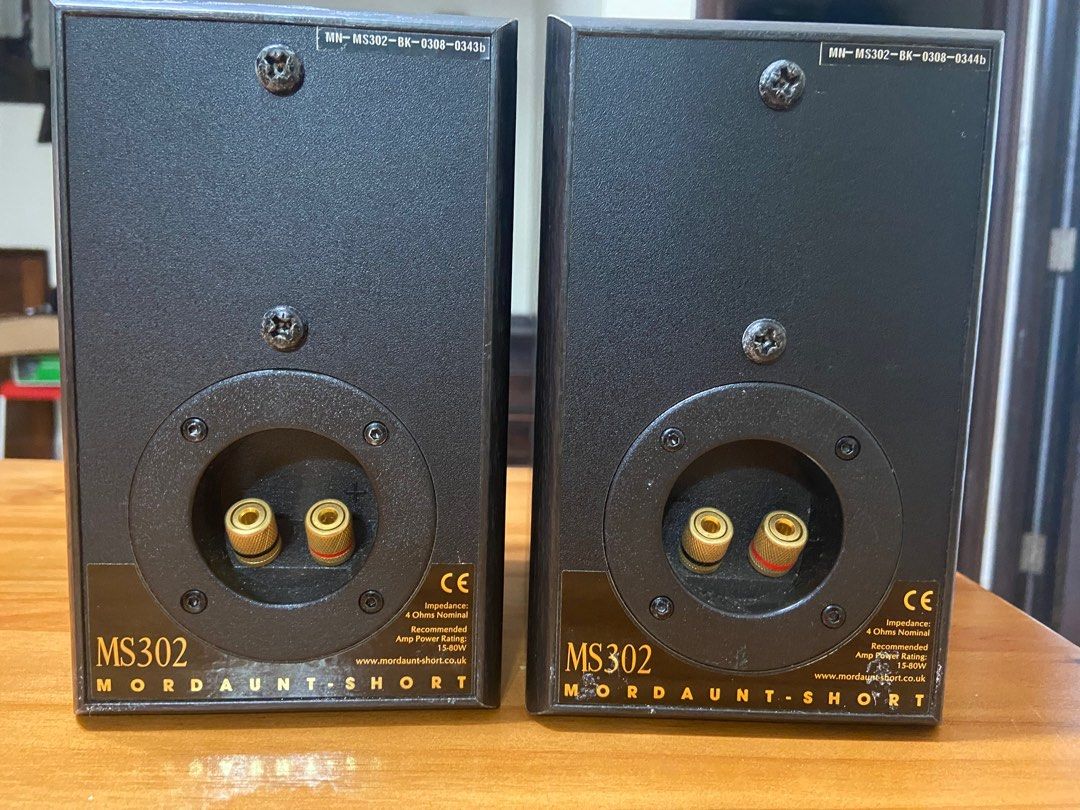 Mordaunt Short MS 302 speakers, Audio, Soundbars, Speakers & Amplifiers on Carousell