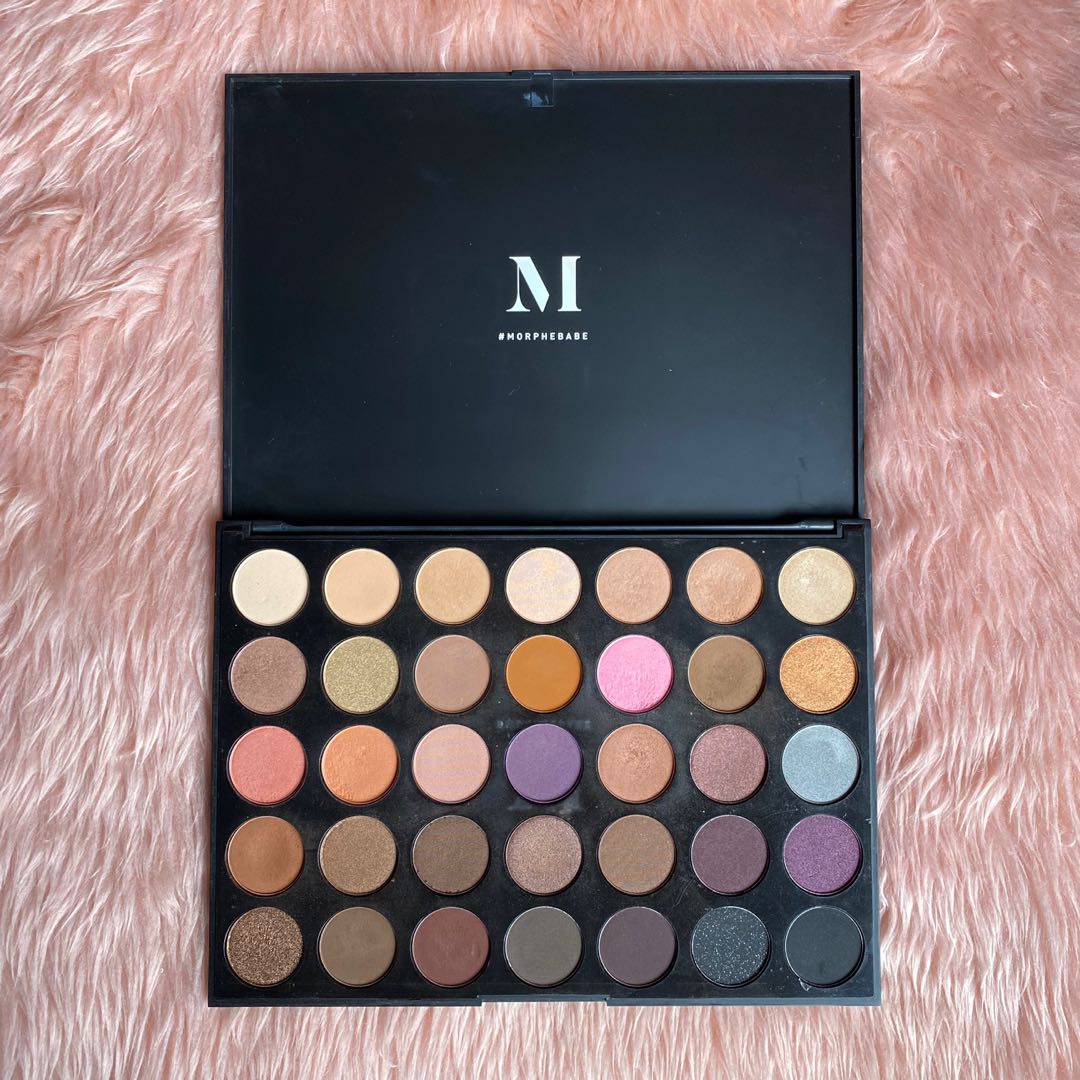 Morphe 35W Eyeshadow Palette, Beauty & Personal Care, Face, Makeup on ...