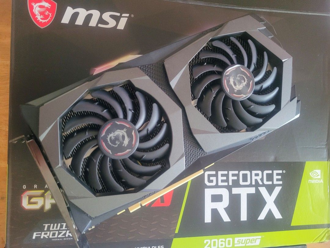 MSI RTX 2060SUPER GAMING X, Computers & Tech, Parts & Accessories ...
