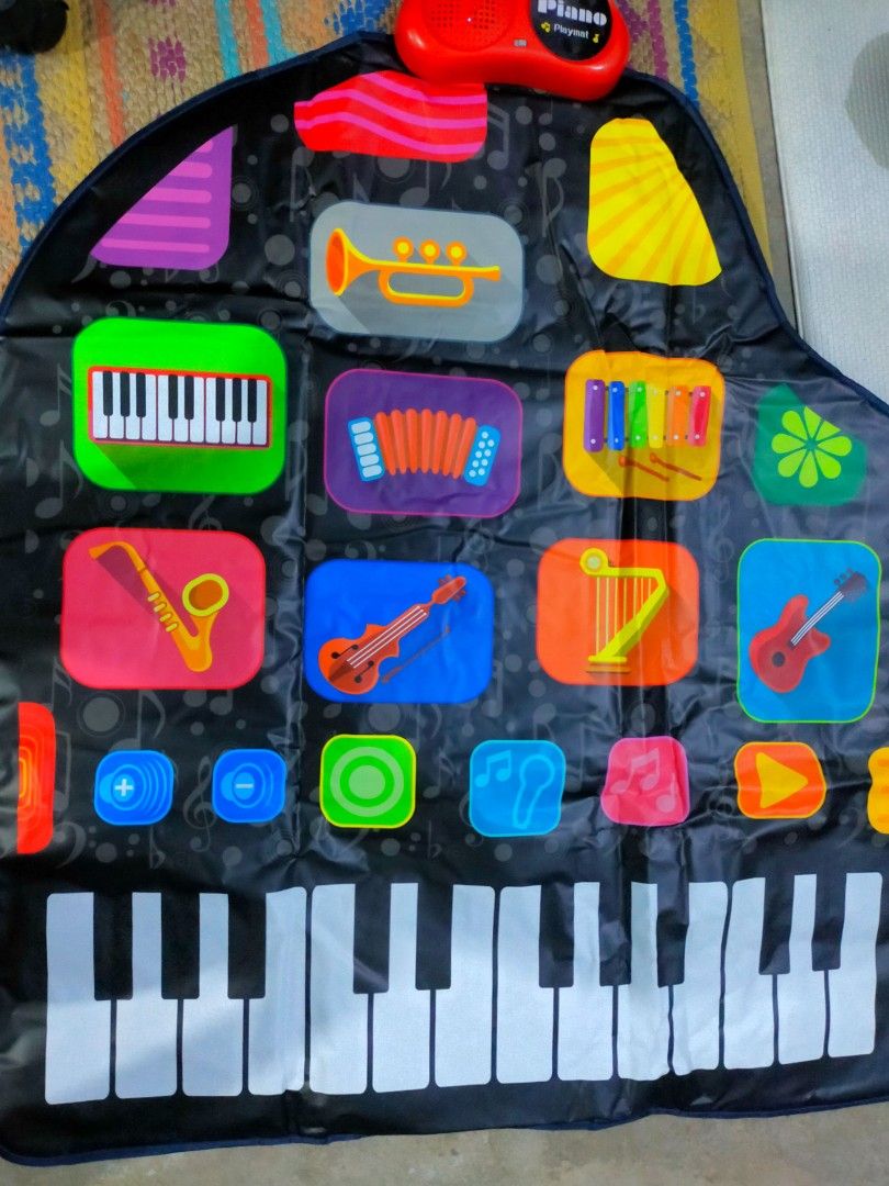 Musical Piano Playmat, Babies & Kids, Infant Playtime on Carousell