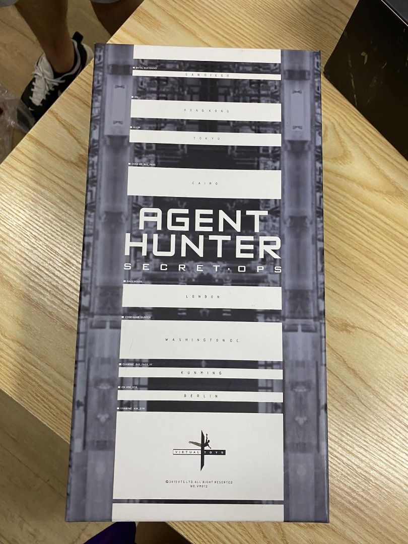 (N)開封品 Virtual Toys Agent Hunter VM-012 Tom Cruise Mission Impossible 職業特工隊 湯告魯斯, 興趣及遊戲, 玩具 & 遊戲 ...