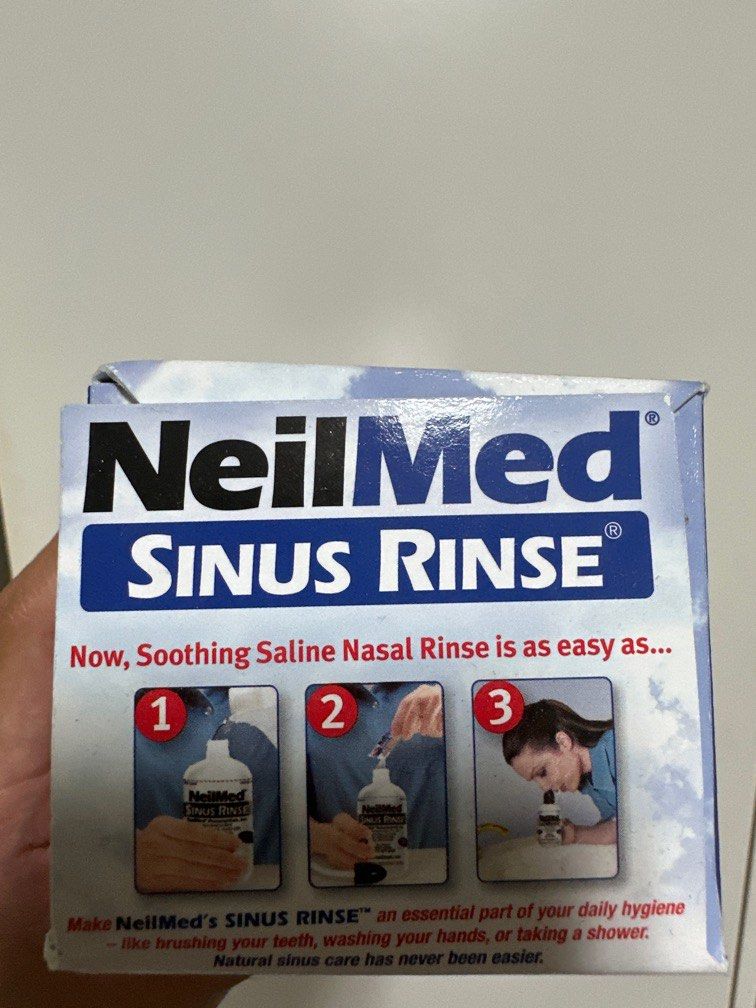 NeilMed Sinus Rinse, Health & Nutrition, Medical Supplies & Tools on ...