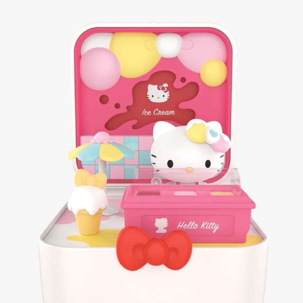 [NEW] Hello Kitty Food Town Blind Box Series Popmart - Ice Cream Shop ...