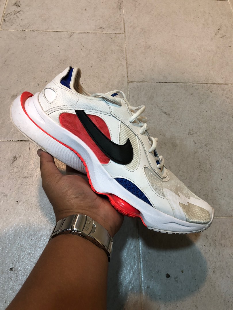 Nike Air Zoom Division ‘White Game Royal’(27.5 cm), Men's Fashion ...