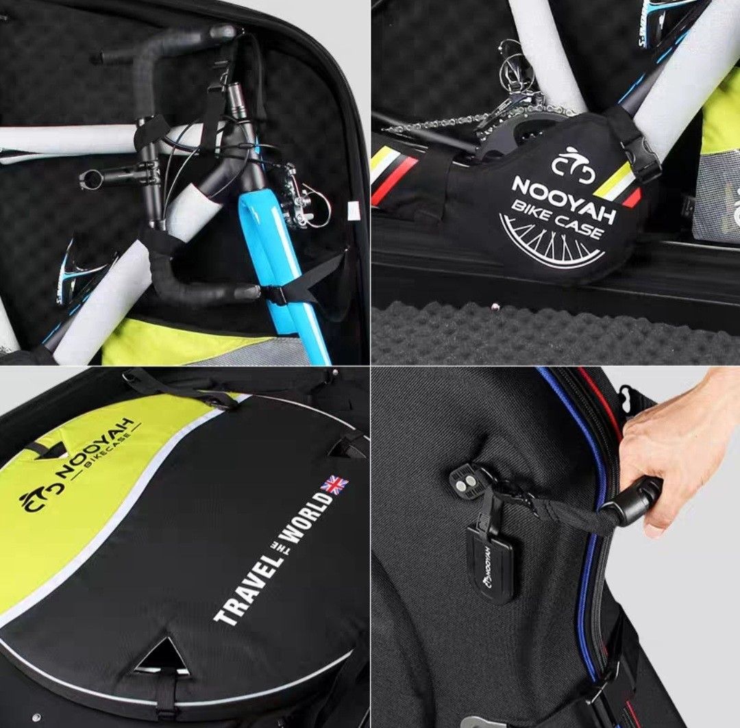 Nooyah bike case version 2 | bike box | bike bag | transport bike bag, Sports Equipment ...