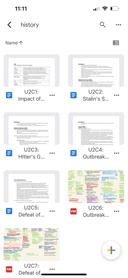 o level elective/core history notes (unit 2: the world in crisis ...