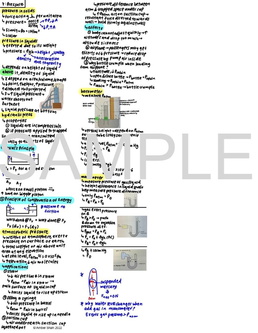 O Level Pure Physics A1 Notes, Hobbies & Toys, Books & Magazines ...