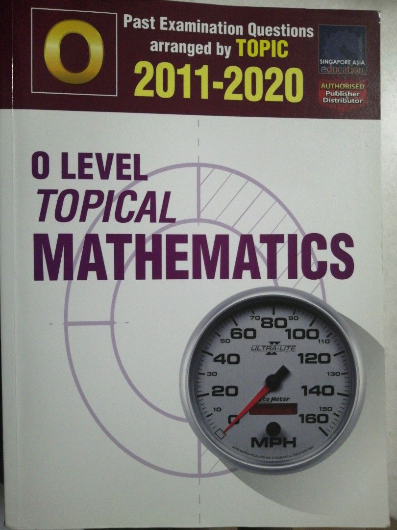 o level topical mathematics 2011-2020, Hobbies & Toys, Books & Magazines, Assessment Books on ...