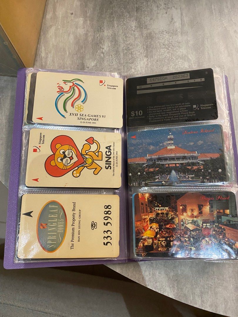 Old public phone cards album, Hobbies & Toys, Memorabilia ...