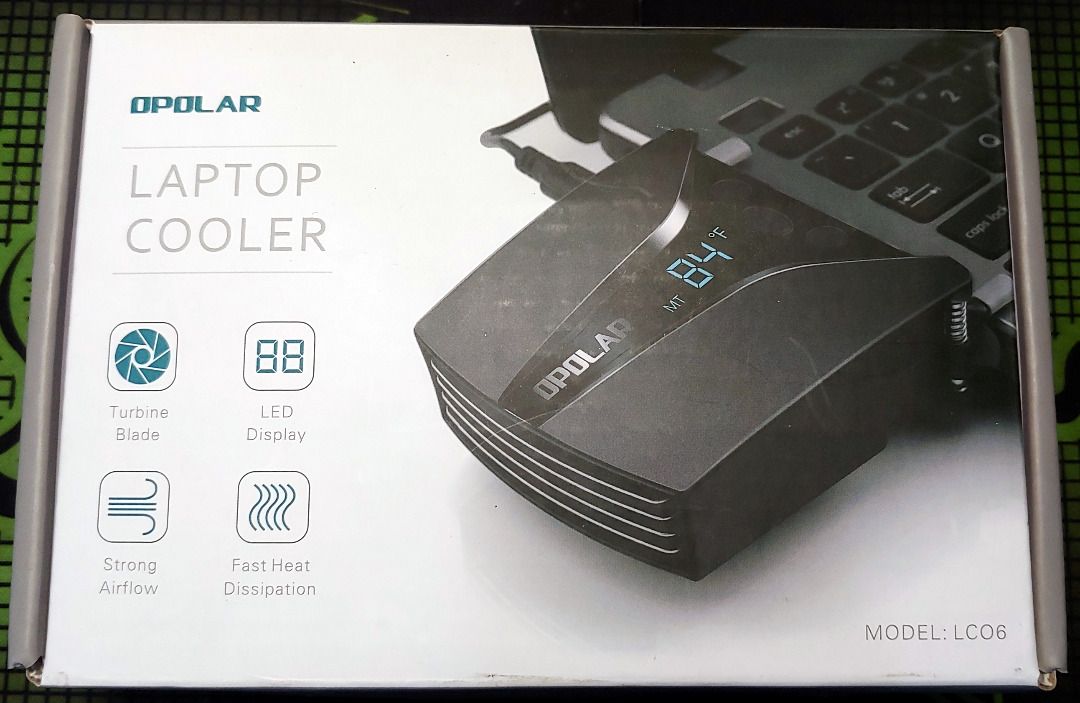 OPOLAR Laptop Cooler with Temperature Display, Computers & Tech, Parts & Accessories, Other ...