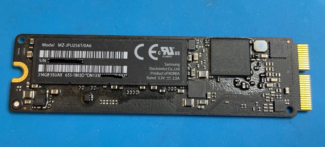 Original Apple 256gb SSD (256GB SSUAX), Computers & Tech, Parts ...