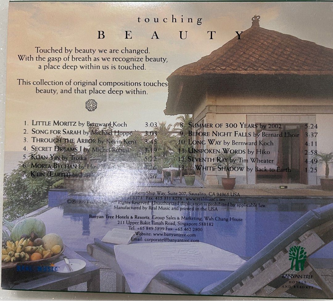Original Banyan SPA music cd - a set of 5 cd, Audio, Portable Audio ...