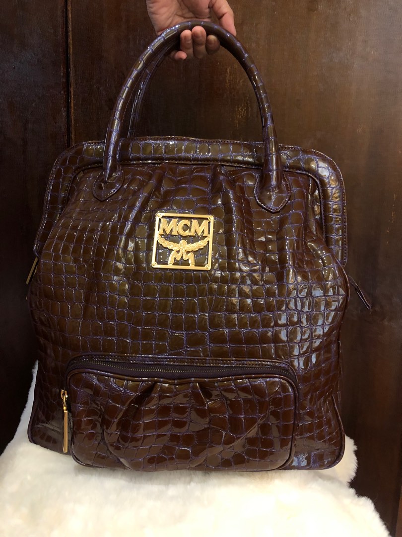 Original RARE Mcm Handbag, Luxury, Bags & Wallets on Carousell