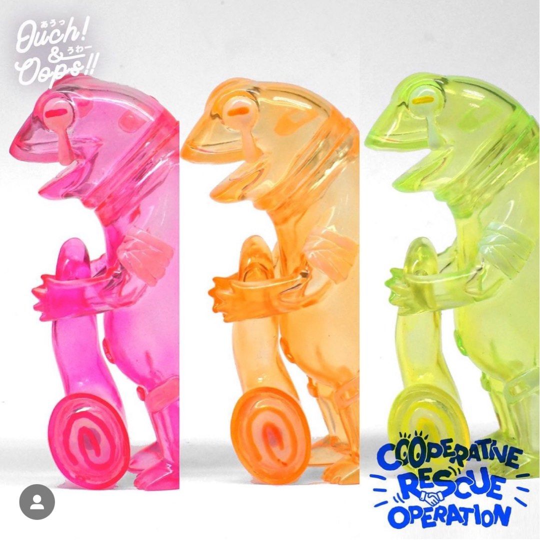 Ouch & Oops!! - Ver. 12 屋太郎 Jelly系列全3色 - 合作拯救行動 抽選, 興趣及遊戲, 玩具 & 遊戲類 - Carousell