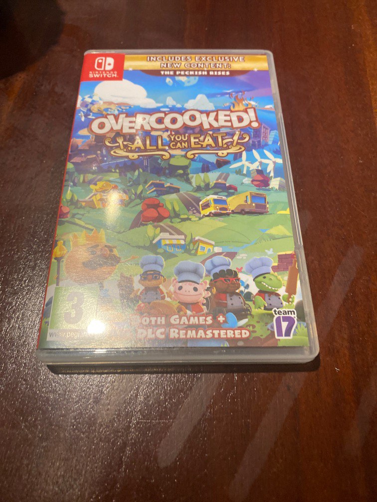 Overcooked: All You Can Eat, Video Gaming, Video Games, Nintendo on ...