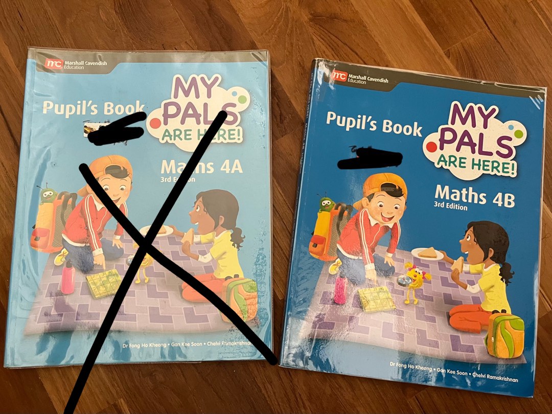 P4 Maths textbook- Pupil’s book My Pals Are Here 4B, Hobbies & Toys ...