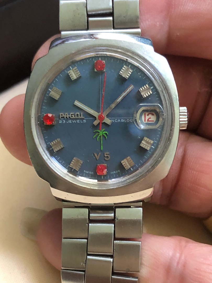 Pagol V5 winding, Luxury, Watches on Carousell