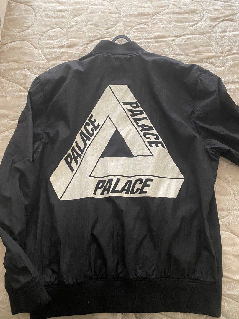 Palace Bomber Jacket, Fesyen Pria, Pakaian , Atasan di Carousell
