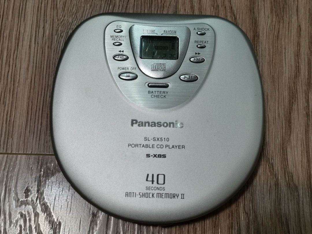 Panasonic Portable CD Player Discman for Sale, Audio, Portable Music ...