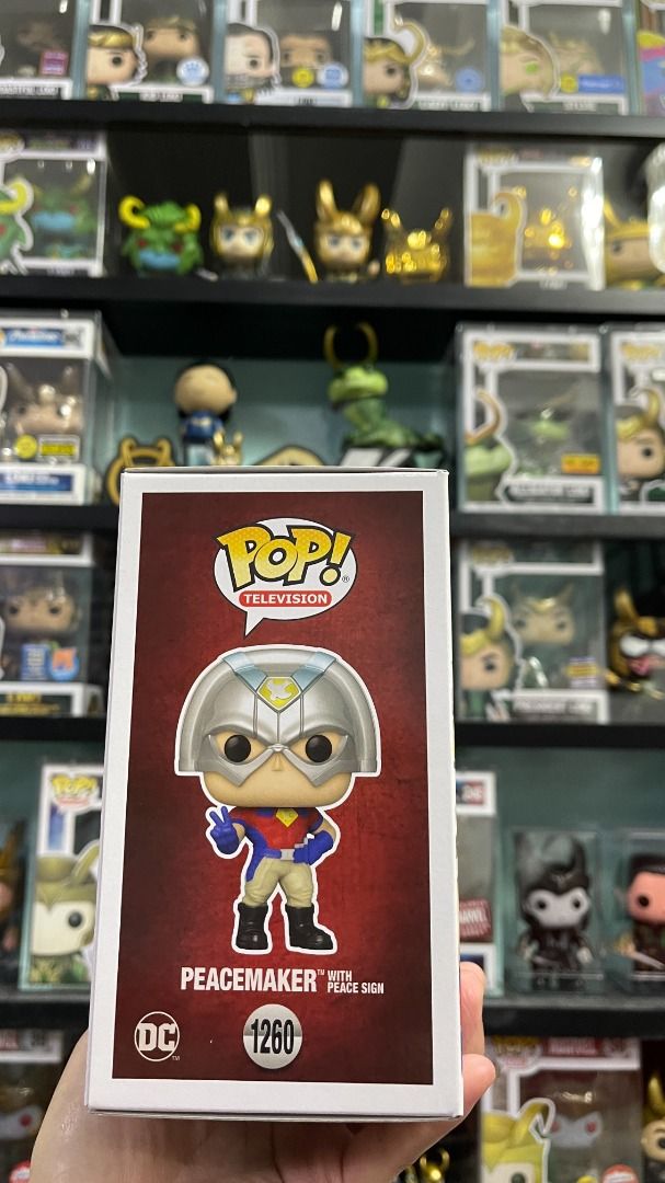 PEACEMAKER WITH PEACE SIGN (FUNKO2022 SUMMER CONVENTION LIMITED EDITION ...
