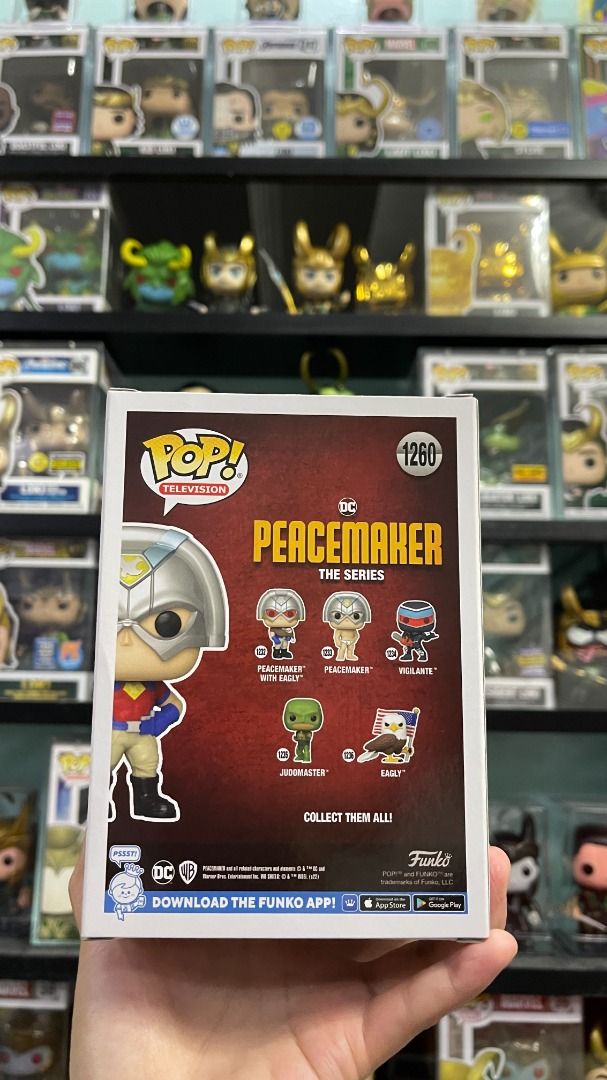 PEACEMAKER WITH PEACE SIGN (FUNKO2022 SUMMER CONVENTION LIMITED EDITION ...
