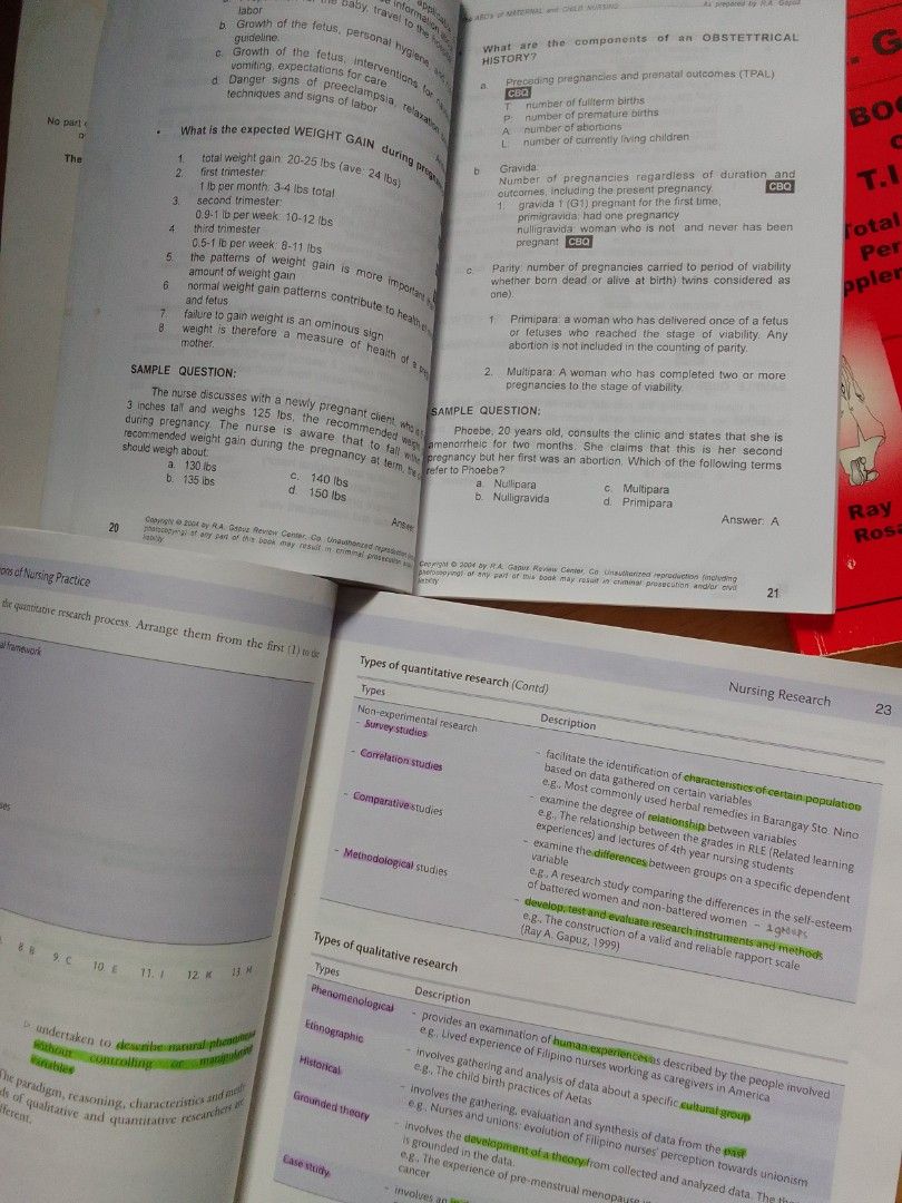 PNLE Reviewers, Hobbies & Toys, Books & Magazines, Textbooks on Carousell