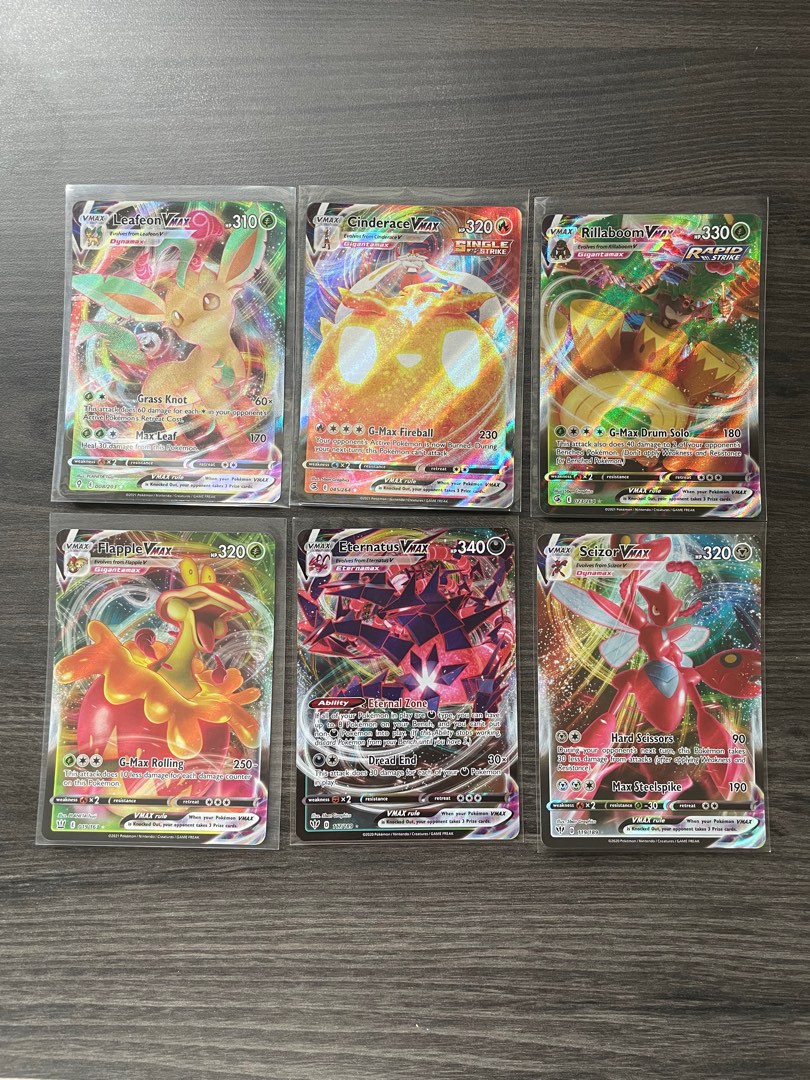 Pokemon Assorted Vmax, Hobbies & Toys, Toys & Games on Carousell