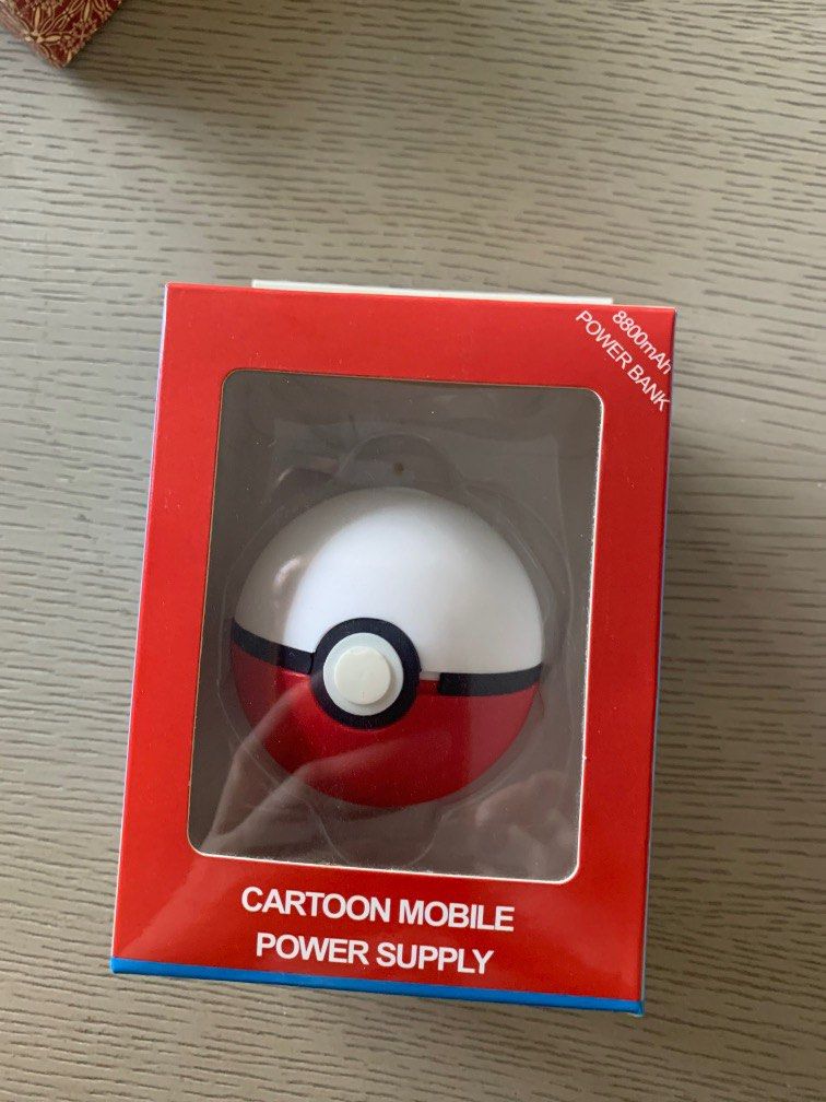 Pokemon ball power bank, Computers & Tech, Parts & Accessories, Other ...