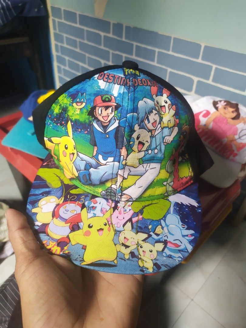pokemon cap, Men's Fashion, Watches & Accessories, Caps & Hats on Carousell