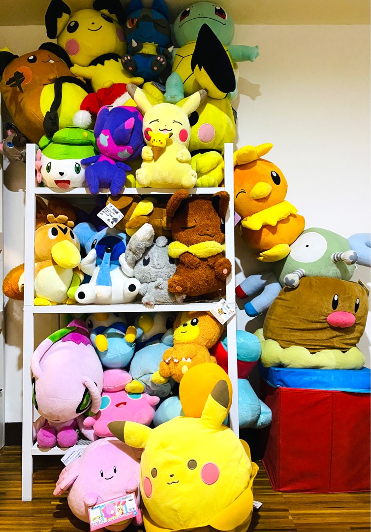 Pokemon Plushies , Hobbies & Toys, Toys & Games on Carousell