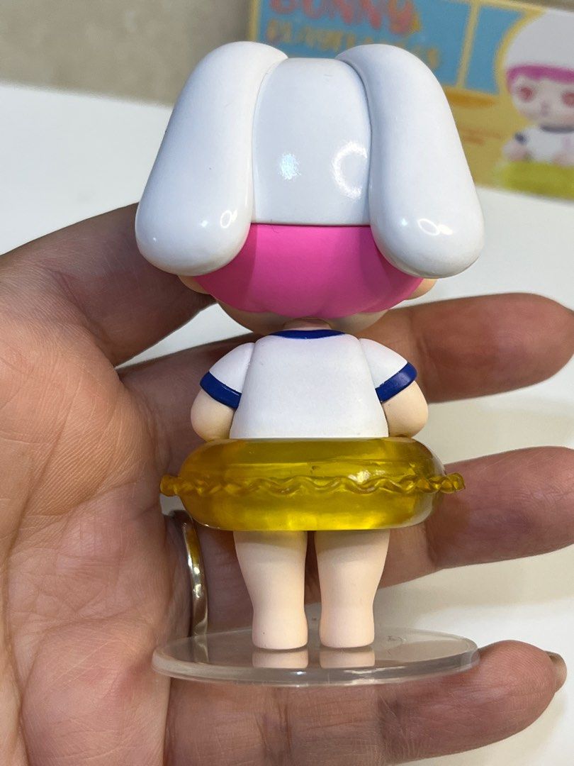 Pop Mart Bunny Playfulness Collectible Toy - Learning to Swim - Blind ...