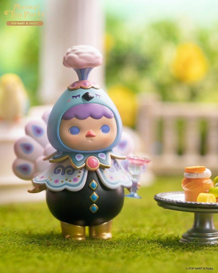 [POPMART] POPMART PUCKY BABY ANIMAL TEA PARTY SERIES FULLSET AND ...
