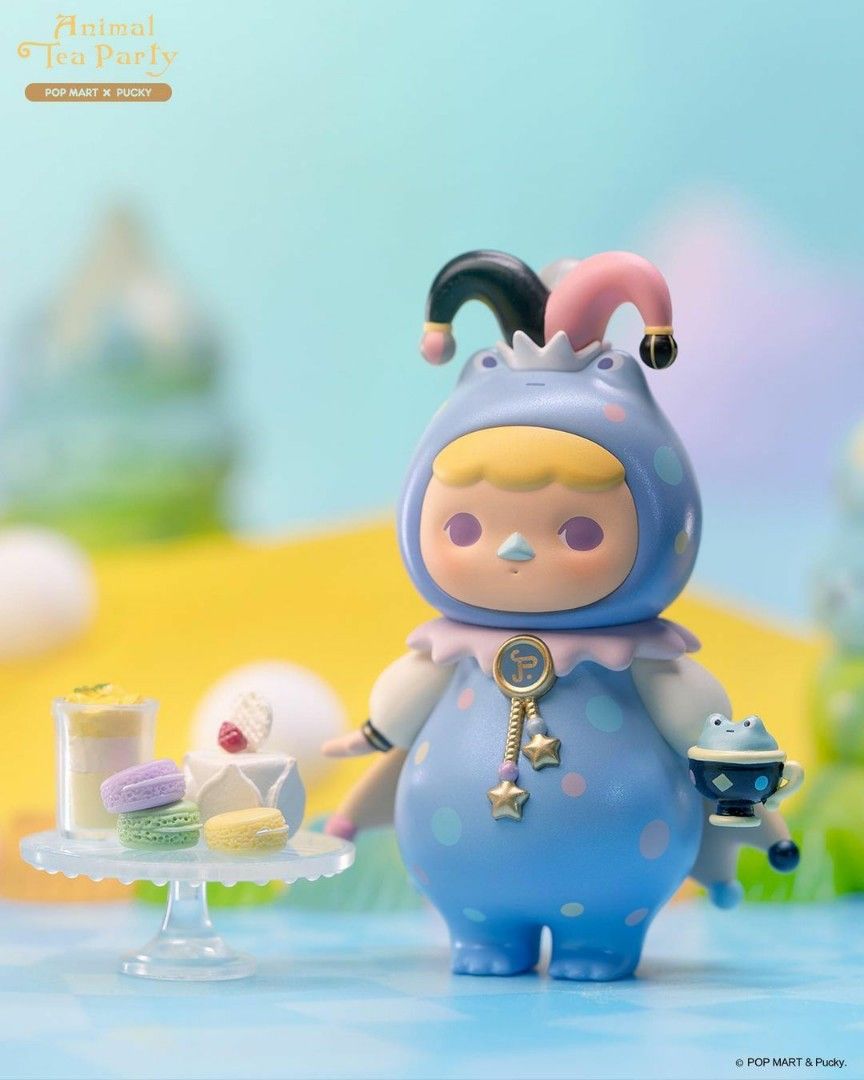 [POPMART] POPMART PUCKY BABY ANIMAL TEA PARTY SERIES FULLSET AND ...