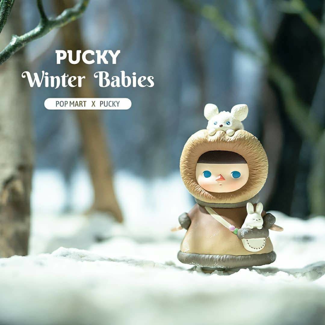 [POPMART] POPMART PUCKY WINTER BABIES SERIES FULLSET AND INDIVIDUAL ...