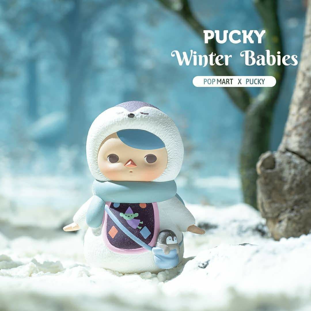 [POPMART] POPMART PUCKY WINTER BABIES SERIES FULLSET AND INDIVIDUAL ...