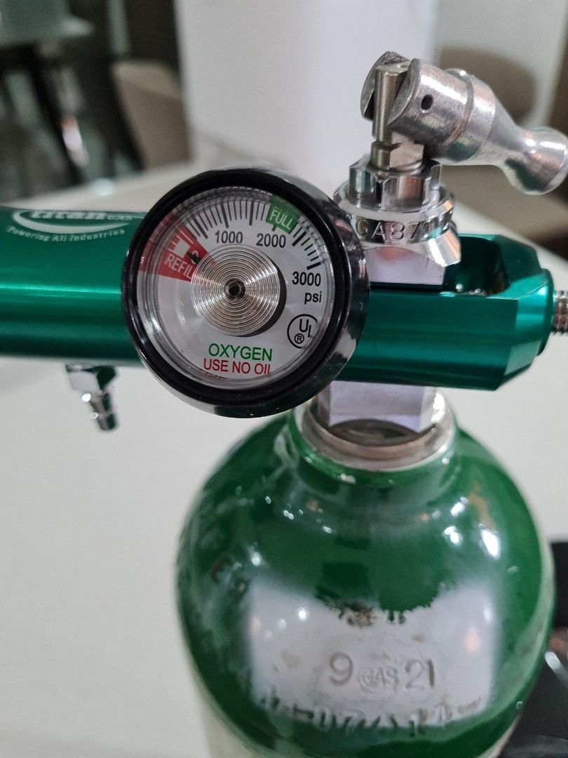 Portable Oxygen Tank, Health & Nutrition, Medical Supplies & Tools on ...