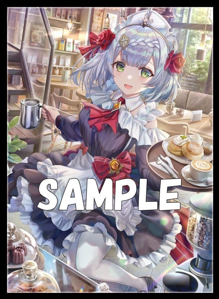 Preorder - Noelle Genshin Impact Doujin Anime Card Sleeve for Pokemon ...