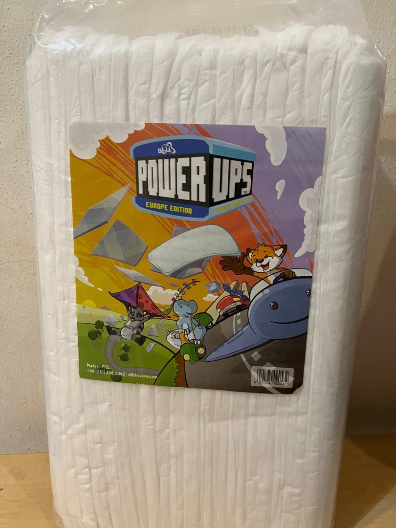 Pre-order Abu power ups adult diaper abdl, Health & Nutrition ...