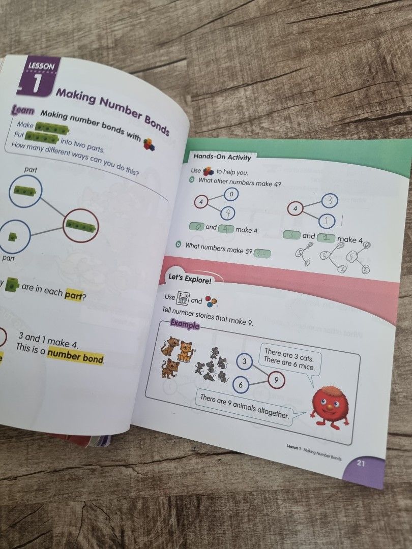 P1 My Pals math textbook, Hobbies & Toys, Books & Magazines, Textbooks ...