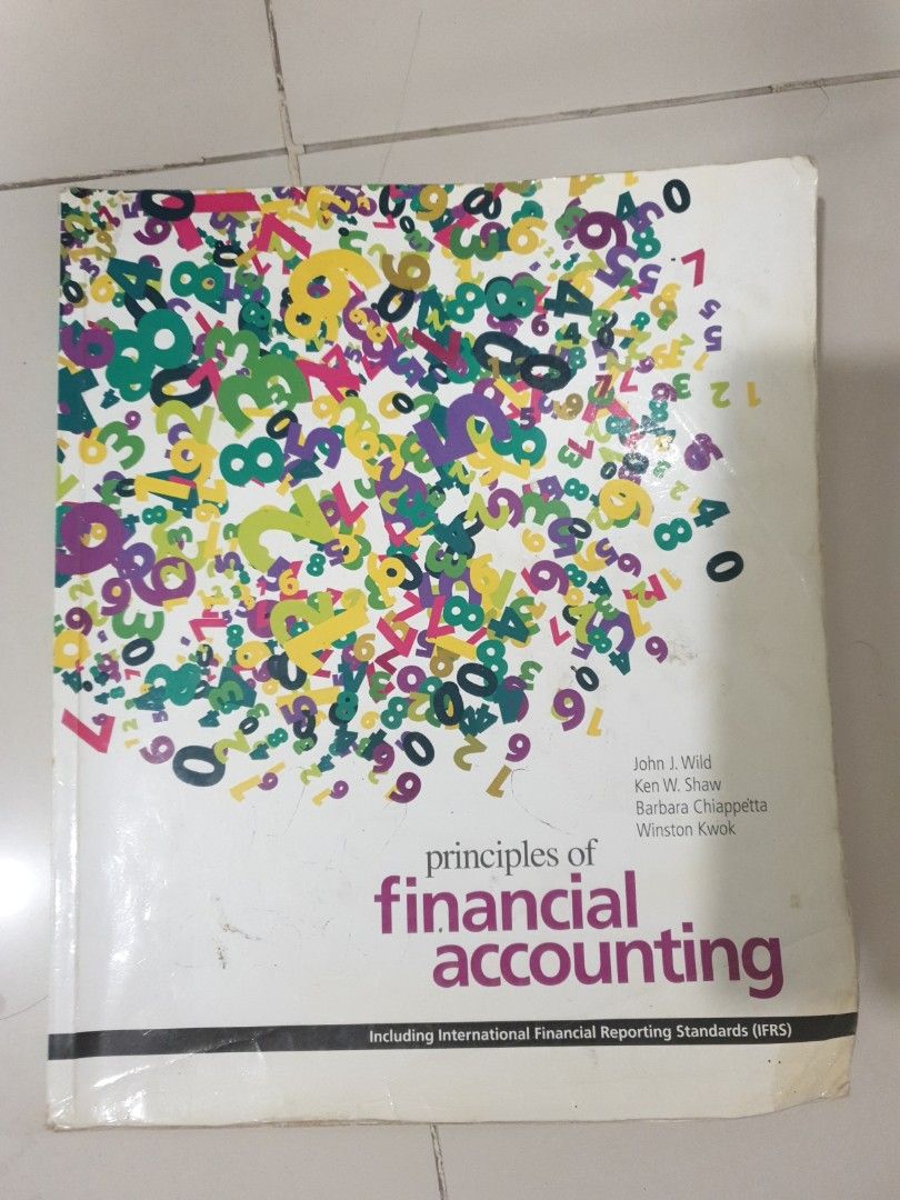 Principles of Financial Accounting textbook, Hobbies & Toys, Books ...