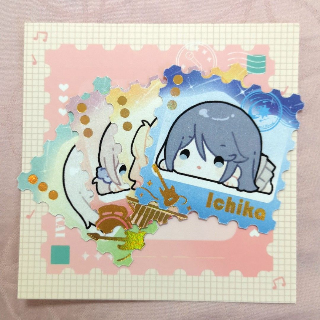 project sekai laser leo/need glitter stamp stickers fanart, Hobbies ...