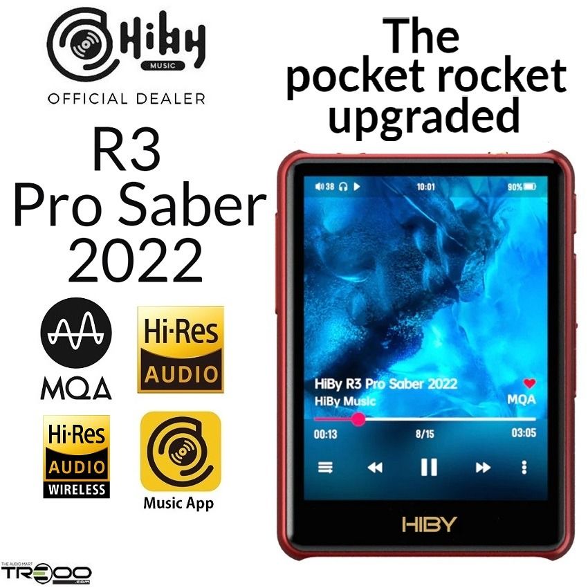 [Official] HiBy R3 Pro Saber 2022 Digital Audio Player, Audio, Other Audio Equipment on Carousell