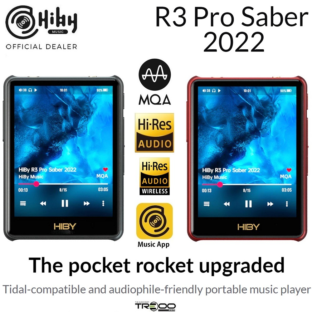 [Official] HiBy R3 Pro Saber 2022 Digital Audio Player, Audio, Other Audio Equipment on Carousell