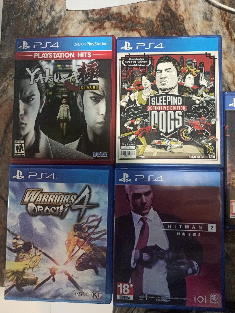 PS4 Games for sale: Nioh2, Hitman 2, The amazing Spider-Man 2, Sleeping ...