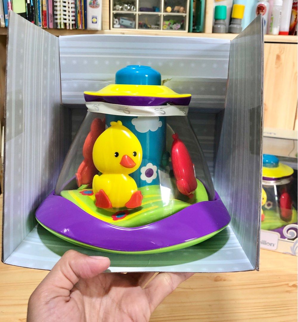 Push and Spin Carousel Toy, Hobbies & Toys, Toys & Games on Carousell