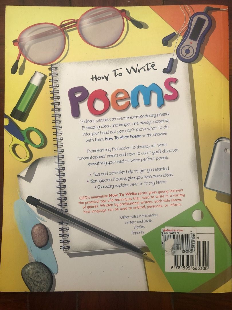 QEB: How to Write Poems, Hobbies & Toys, Books & Magazines, Textbooks ...