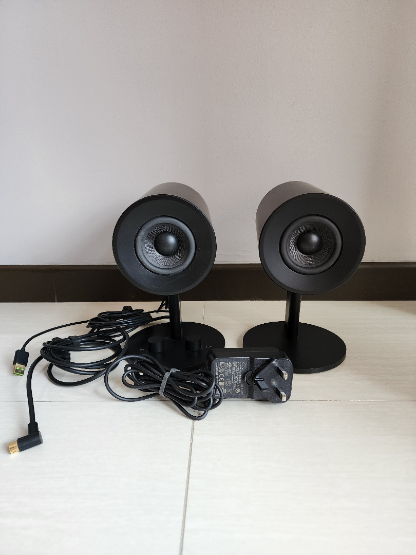 Razer Nommo Chroma 2.0 PC Speakers with Full Range Sound, Audio ...